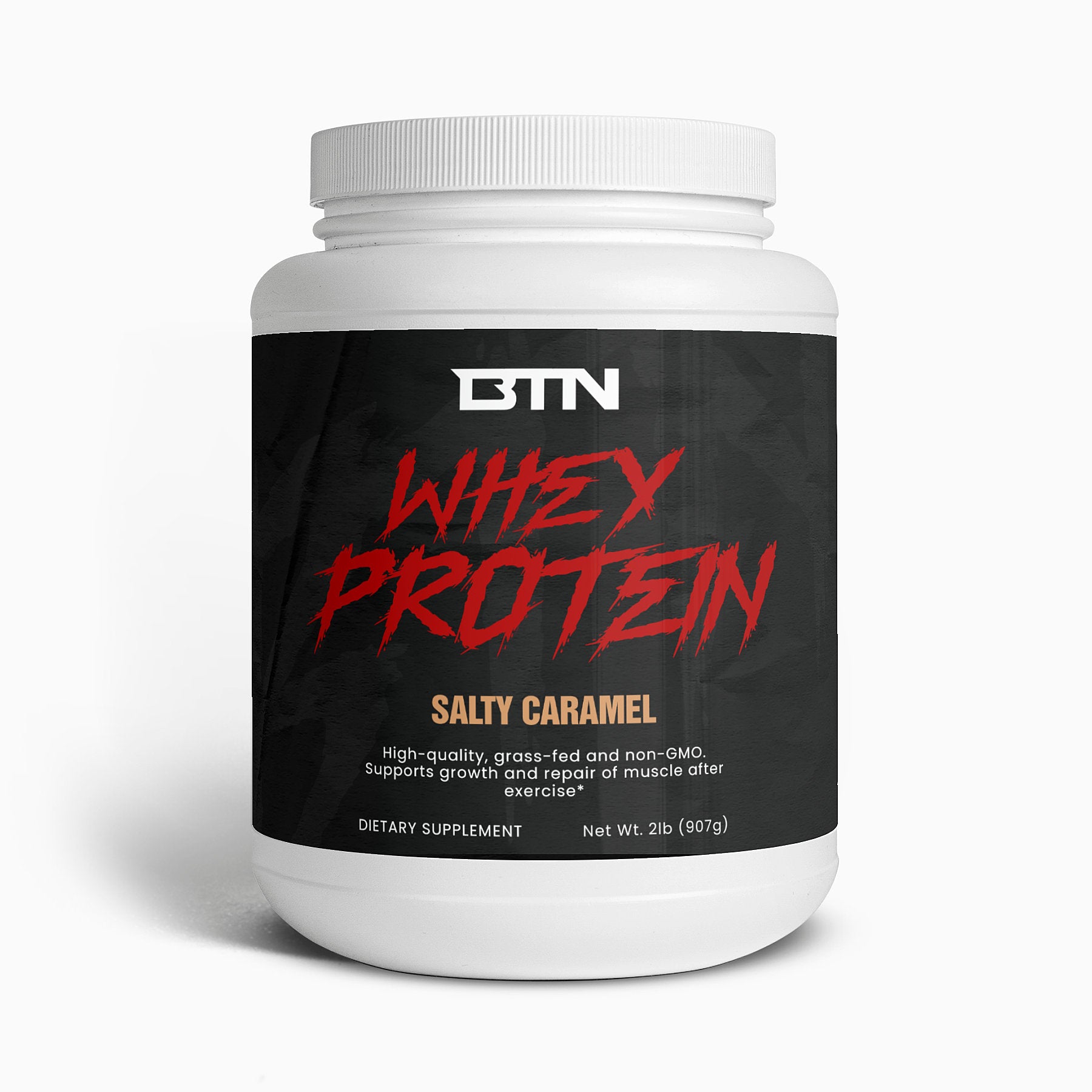 Whey Protein (Salty Caramel Flavour) – BTN Supplements